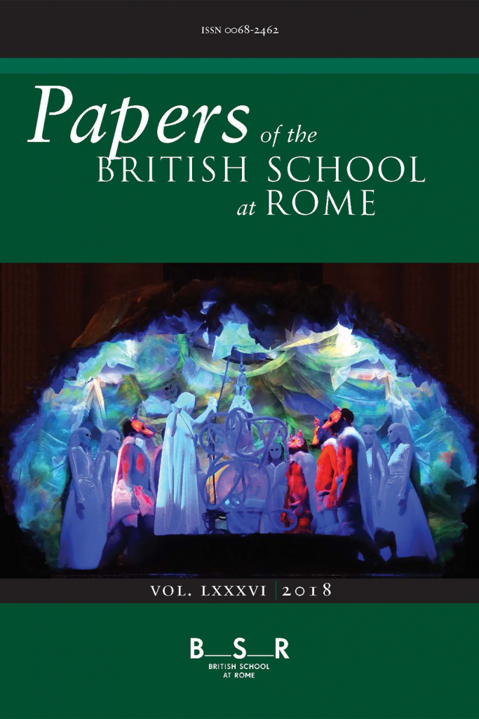 The PapersVol. 86 (2018) - bsr.ac.uk